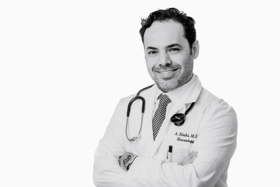 Professional Business Portraits // Dr. Elahi from OC Neurology